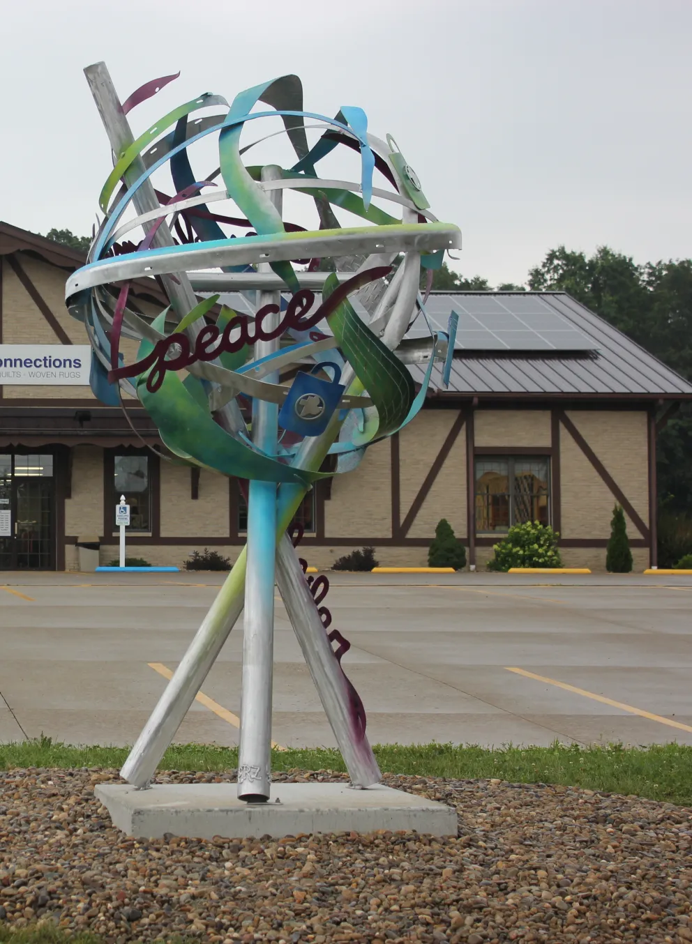 New sculpture in Kidron, Ohio, shows beauty of connections | Mennonite ...